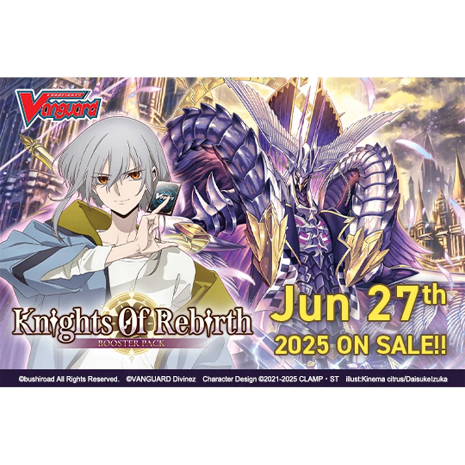 Cardfight!! Vanguard Booster Box: Knights of Rebirth – Manaforge Games