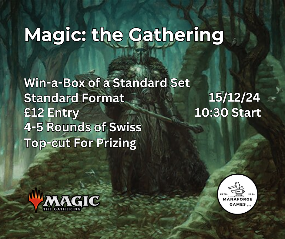 Magic: the Gathering Standard Format Win-a-Box - 15/12/24 – Manaforge Games
