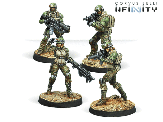 Infinity Ariadna USAriadna Grunts – Manaforge Games